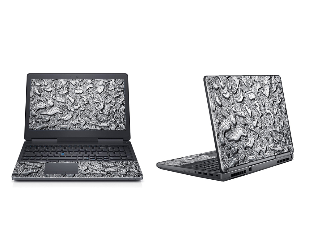 Dell Precision 7520 Metal Texture - MobSKINZ